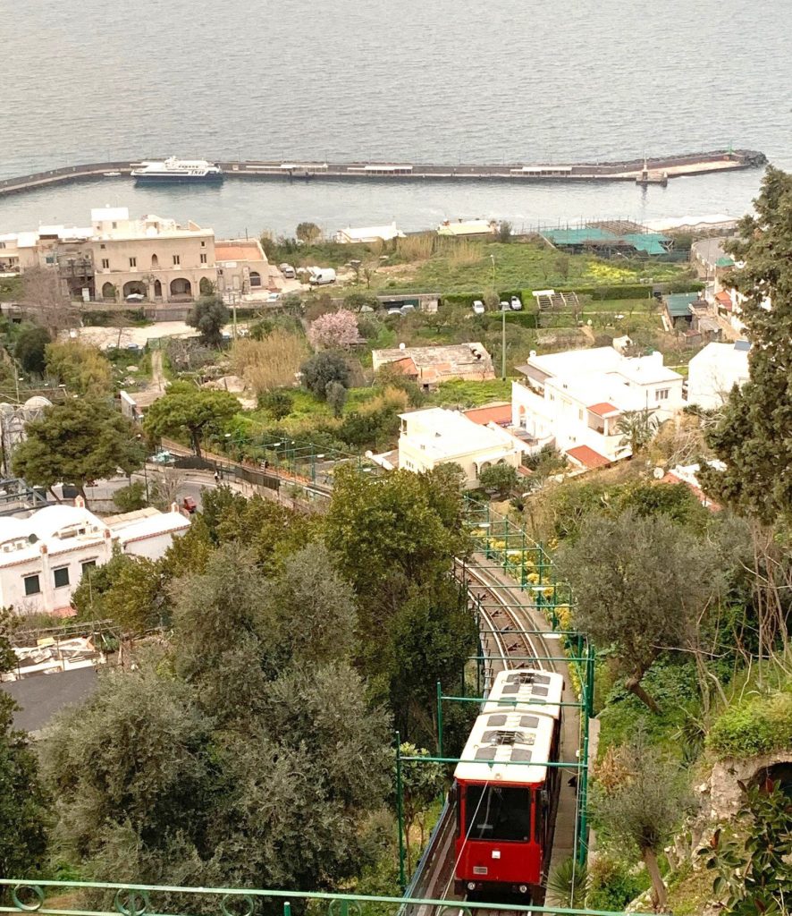 Capri: funicolare protrarrà le sue corse dal 1 luglio